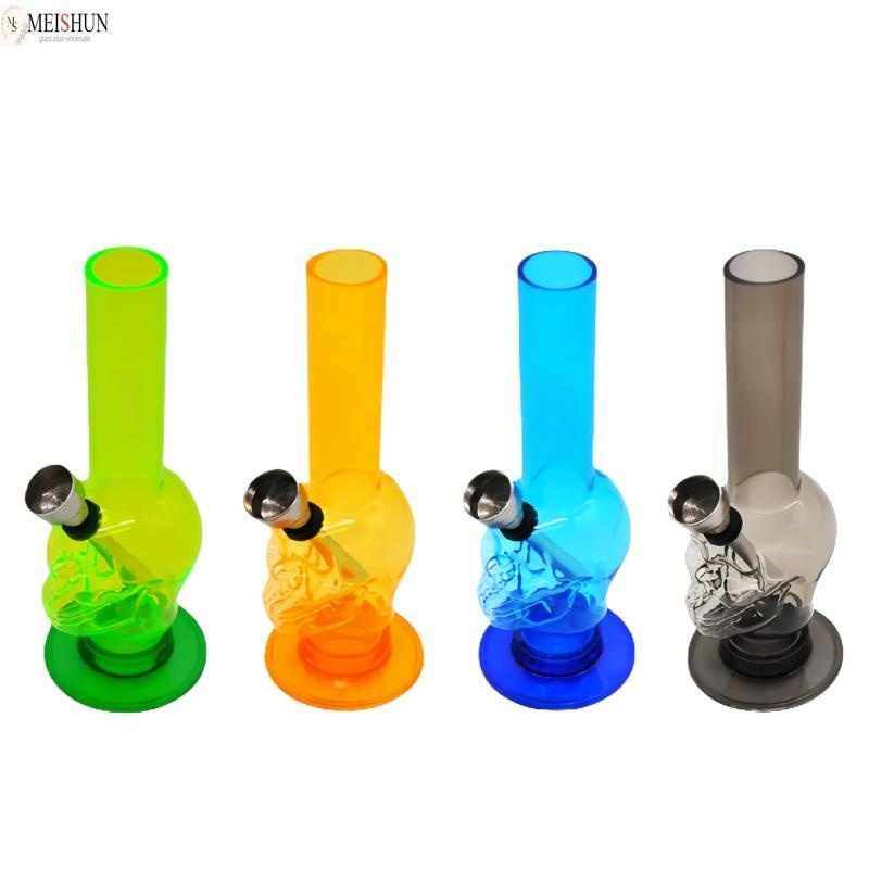 Wholesale 6 Inches Acrylic Ghost Head Hookah Bong