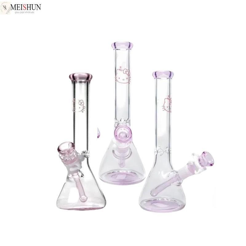 Wholesale 11 Inches Pretty Hello Kitty Beaker Bong