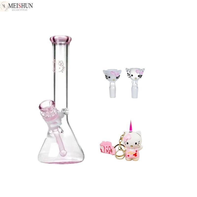 Wholesale 11 Inches Pretty Hello Kitty Beaker Bong