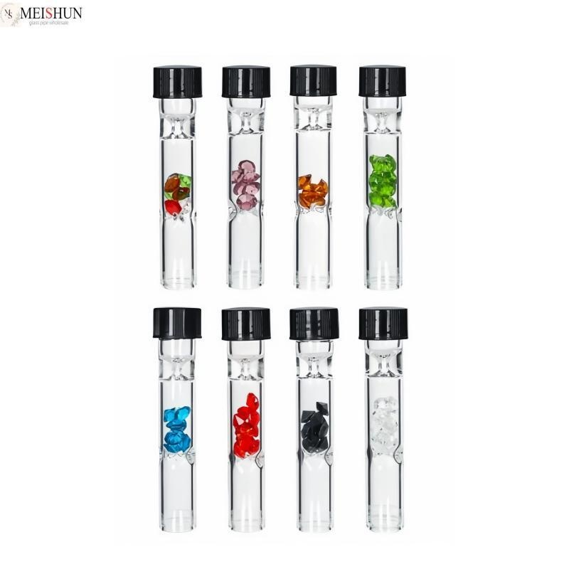 Custom Gem Filter Chillum One Hitter With Cap