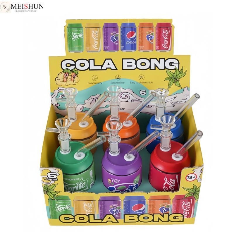 Wholesale Soda Can Shape Mini Water Bottle Bong