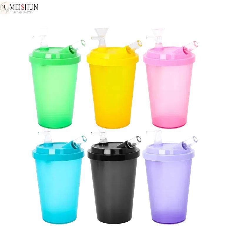 Wholesale Small Colorful Plastic Water Cup Bong | cheap plastic bong ...